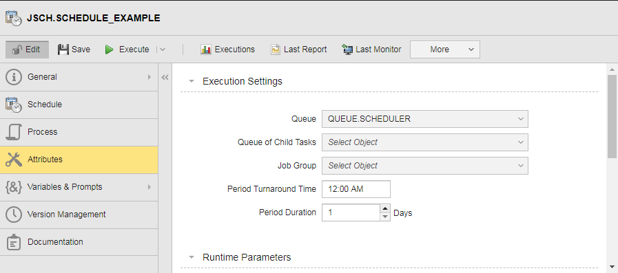Example: Scheduling Tasks with Time and Calendar Conditions