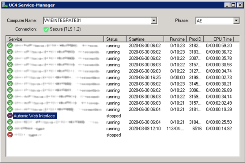 Installing the Automic Web Interface