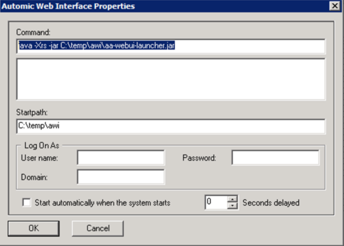 Installing the Automic Web Interface
