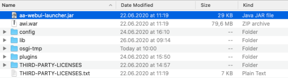 Installing the Automic Web Interface